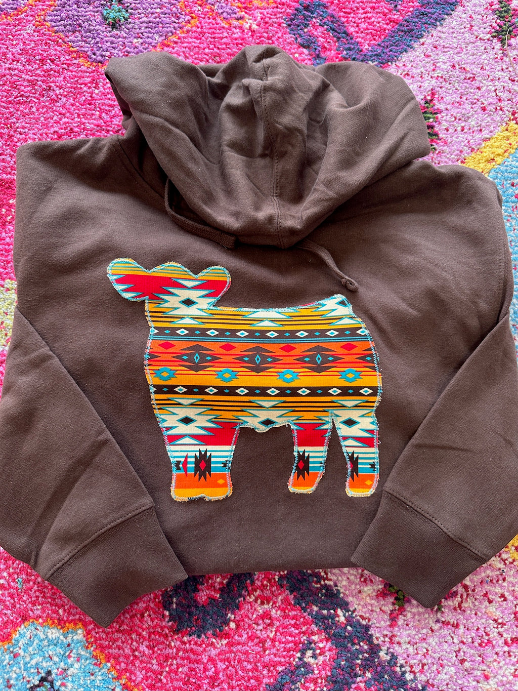 Sunset Aztec Hoodie – Sweet Texas Treasures