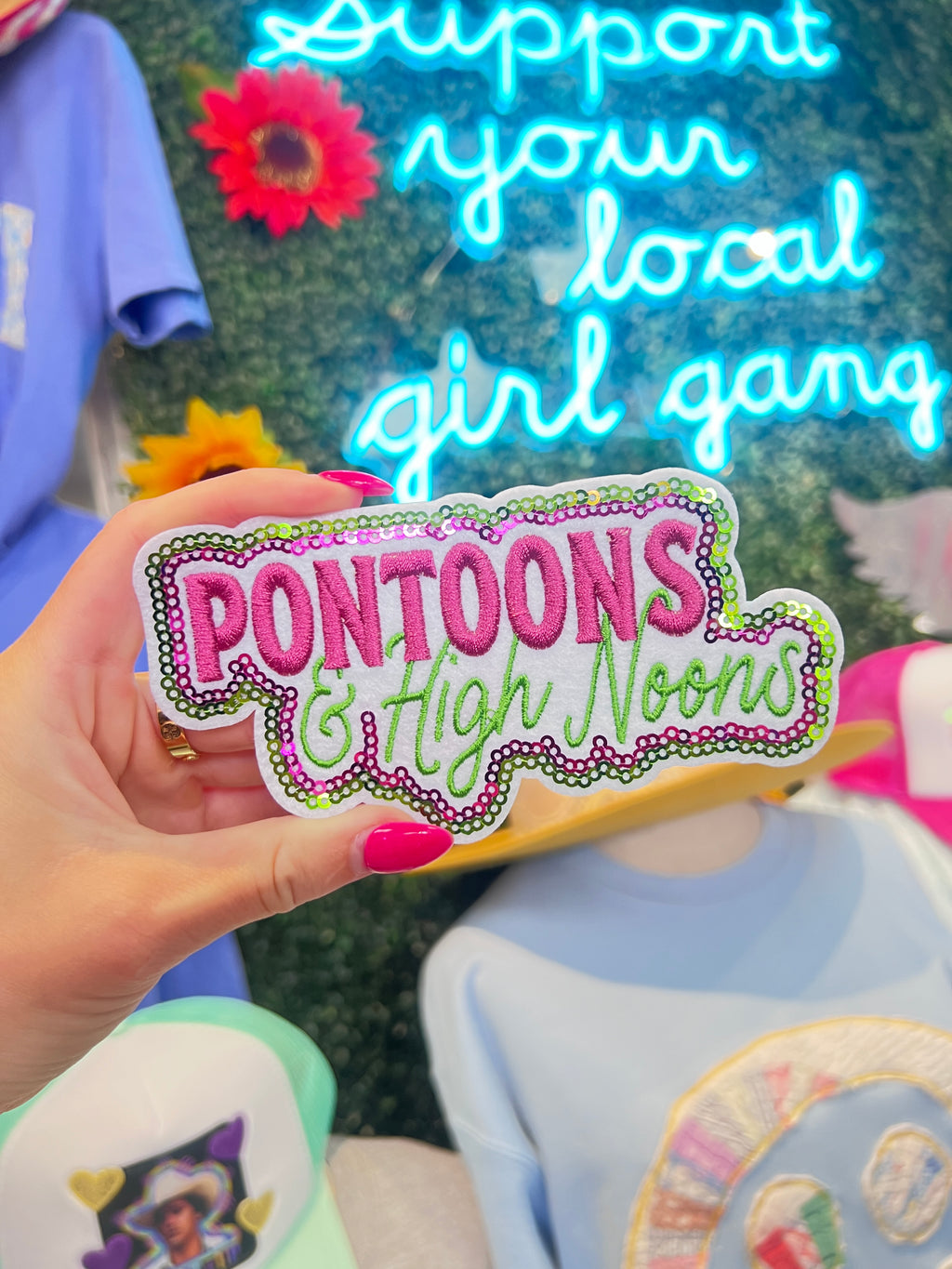 Pontoons & High Noons Patch – Sweet Texas Treasures