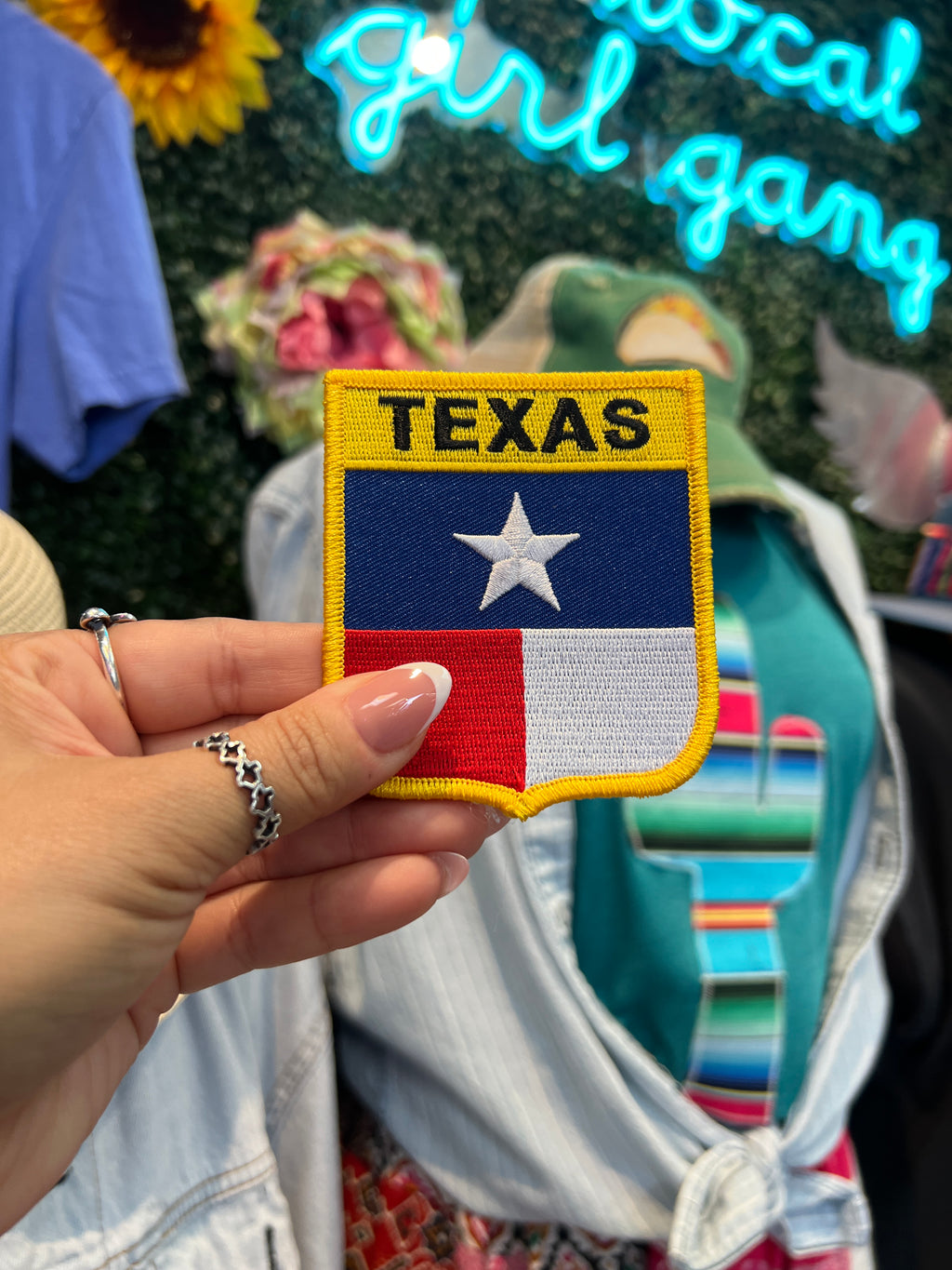 Texas Shield Patch – Sweet Texas Treasures