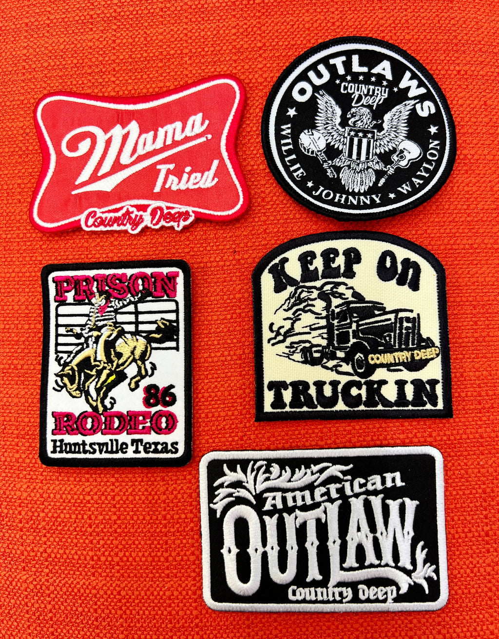 Country Outlaw Patches – Sweet Texas Treasures