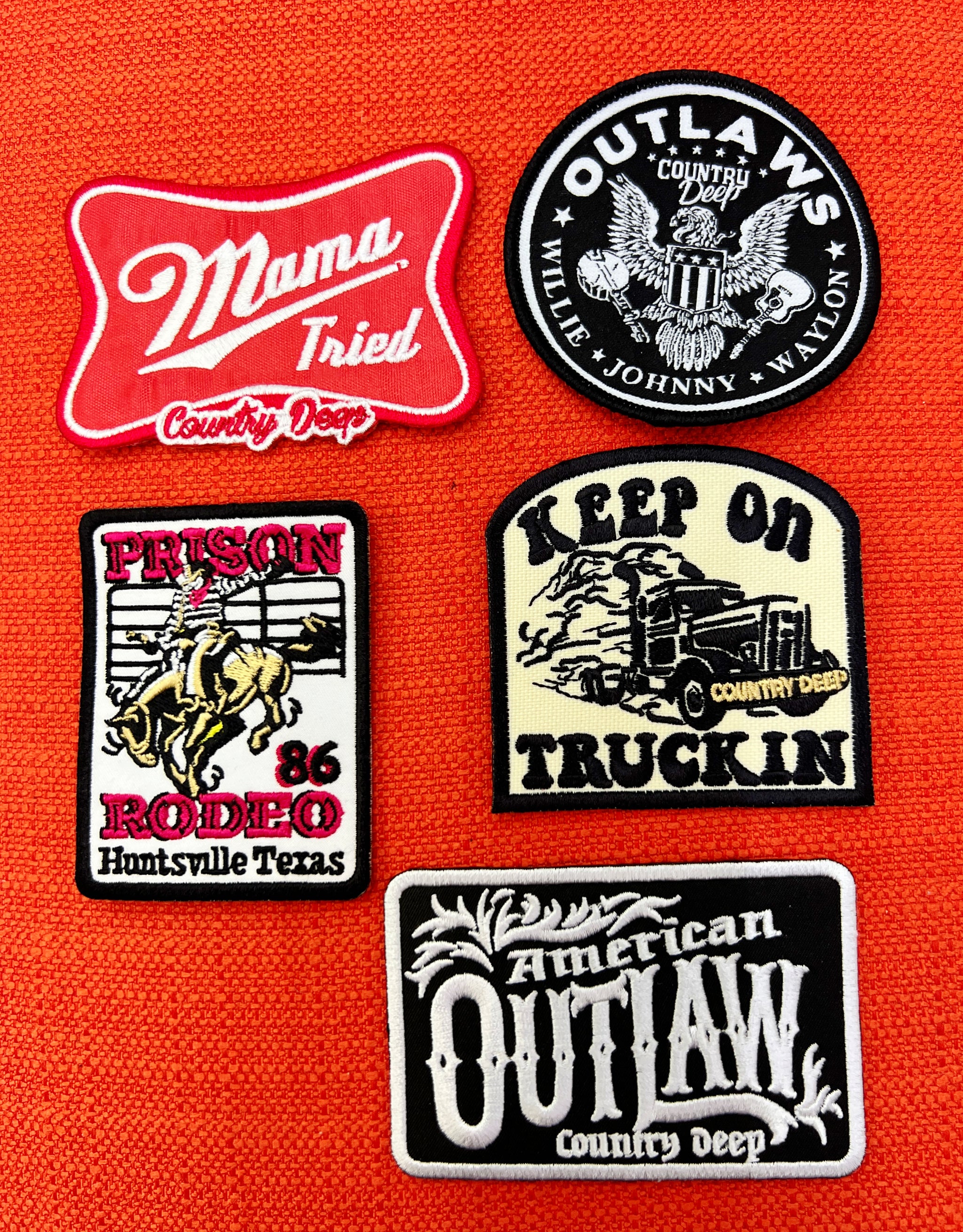 Country Outlaw Patches – Sweet Texas Treasures